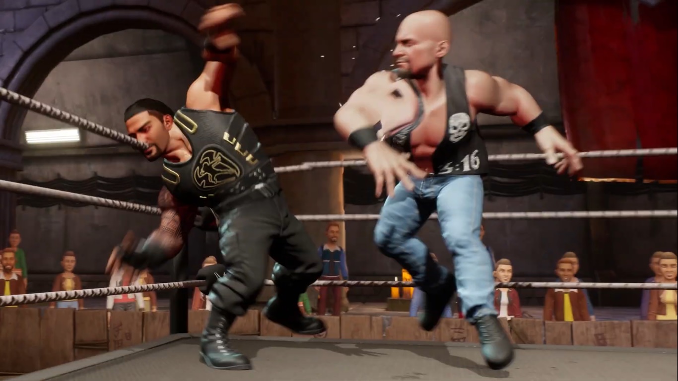 WWE 2K Battlegrounds es anunciado para consolas, con glitch