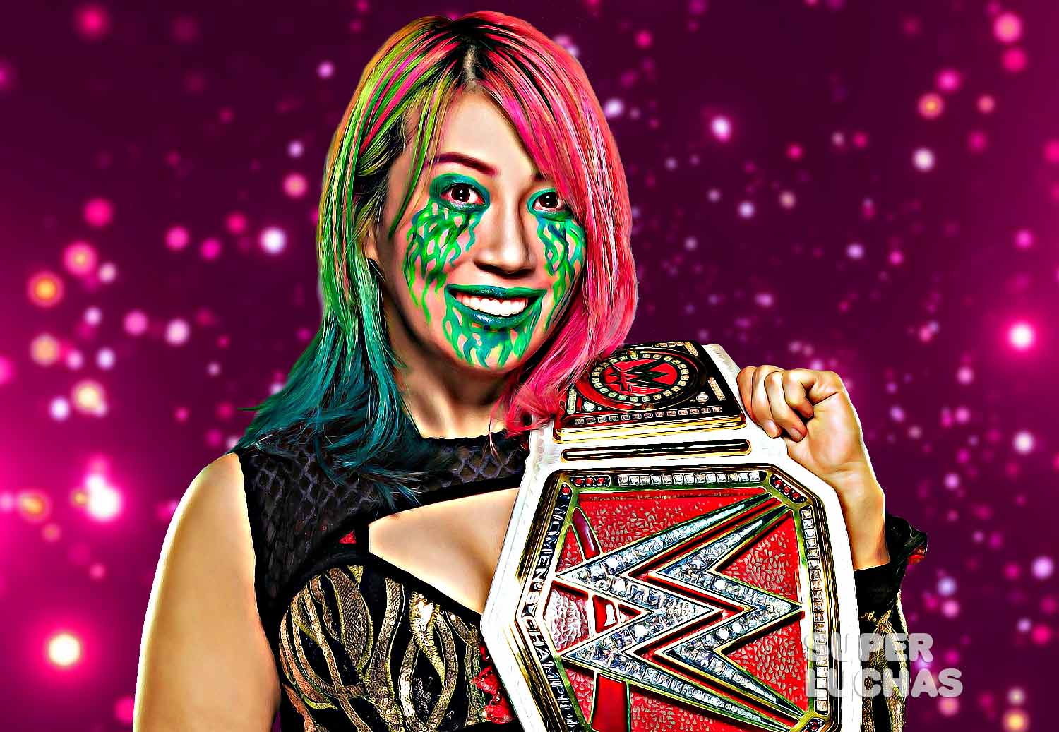 Asuka Vs Charlotte Flair For The Raw Womens Championship This Monday Superfights