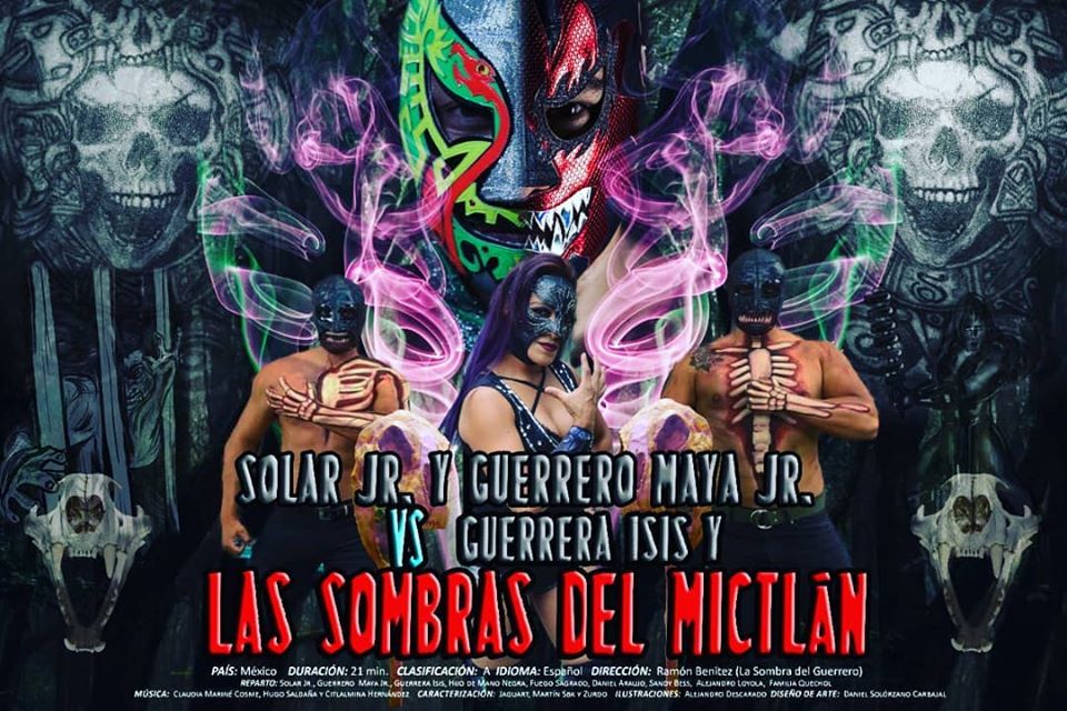 Guerrera Isis y las Sombras del Mictlán: el nuevo cortometraje de luchadores