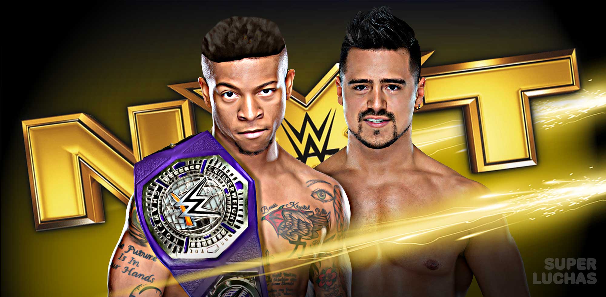 Resultados NXT 13 de noviembre 2019 | Lio Rush vs. Ángel Garza