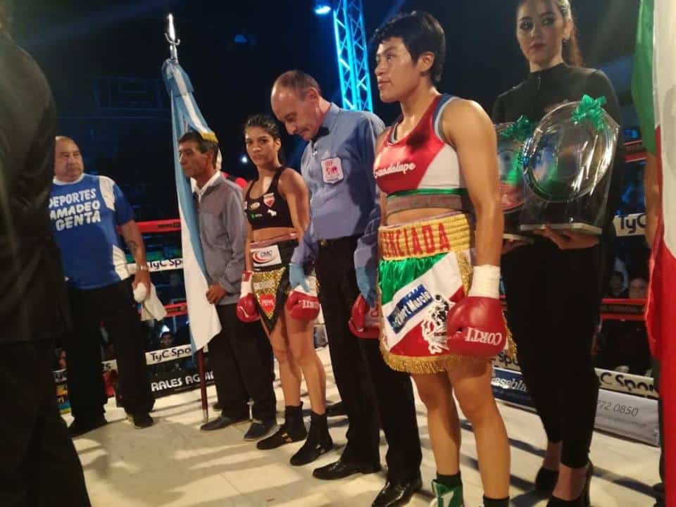 Lupita Bautista es nueva campeona de peso mini mosca por la FIB ...