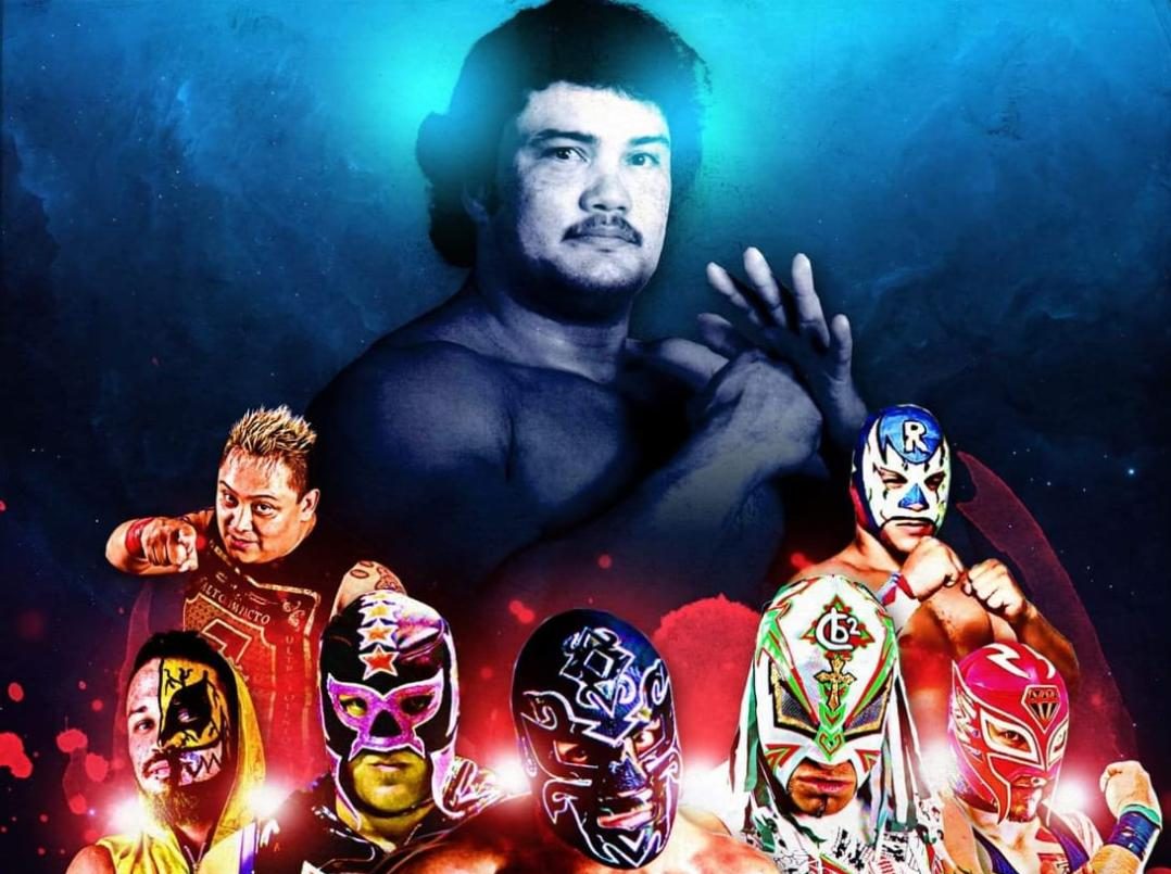 Cartel parcial PRWA Back – Team México vs Team Puerto Rico | Superluchas