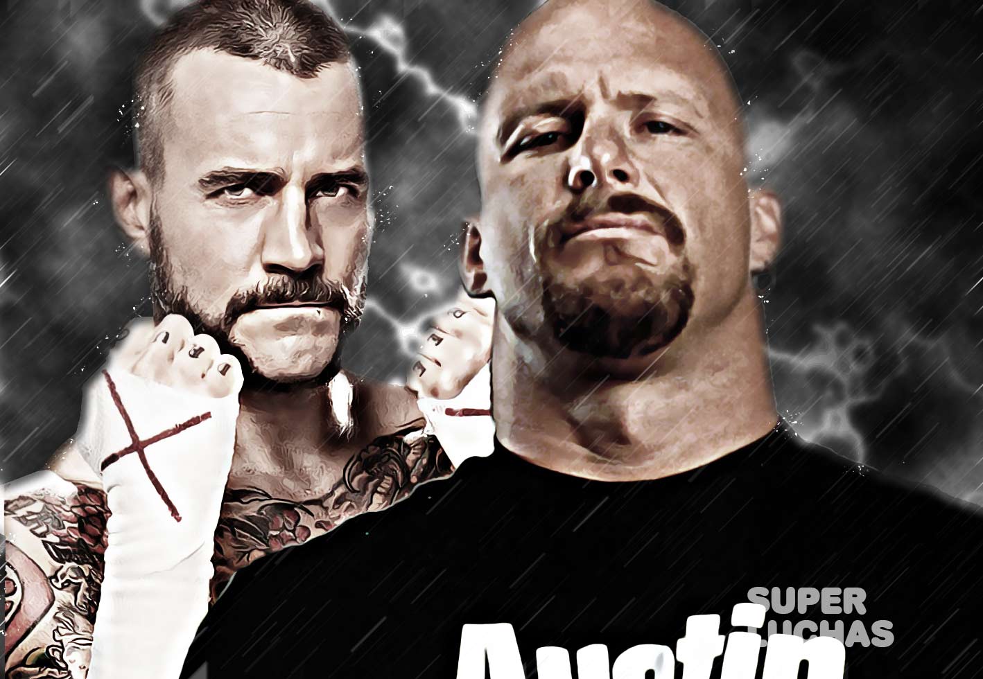 CM Punk y Stone Cold Steve Austin recuerdan su encuentro hace 25 años