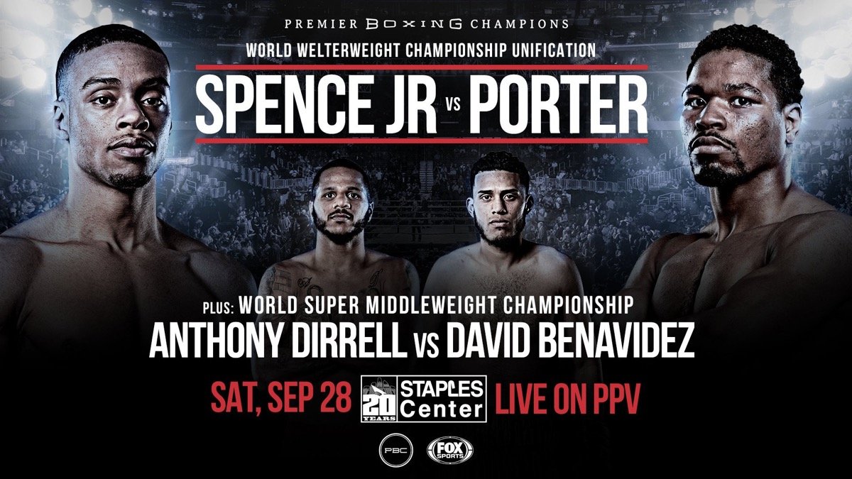 Porter vs. Spence será el 28 de septiembre | Superluchas