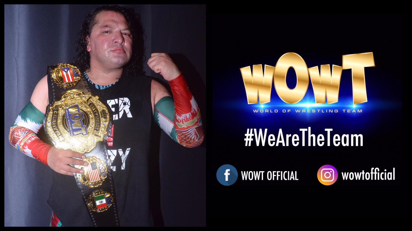 ¡Super Crazy nuevo campeón peso completo de WOWT de Chicago! | Superluchas