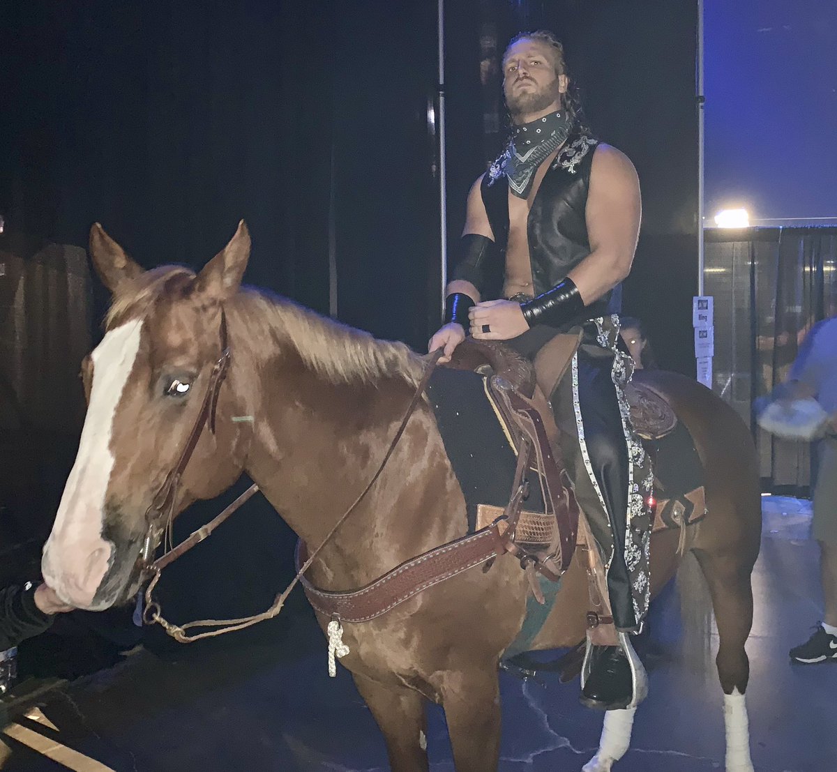 «Hunter Horse Hemsley»: así se llama el caballo de Adam Page | Superluchas