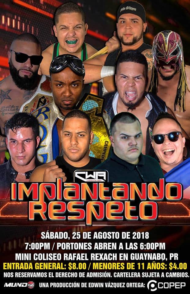 CWA: Cartelera Implanto Respeto - Star Roger vs Mike Nice | Superluchas