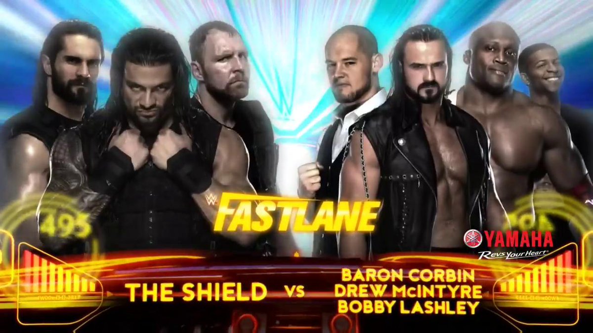Oficial: The Shield regresa una vez más para luchar en Fastlane ...