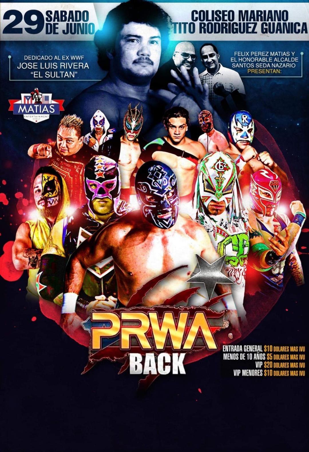 Conferencia de Prensa PRWA BACK México vs Puerto Rico | Superluchas