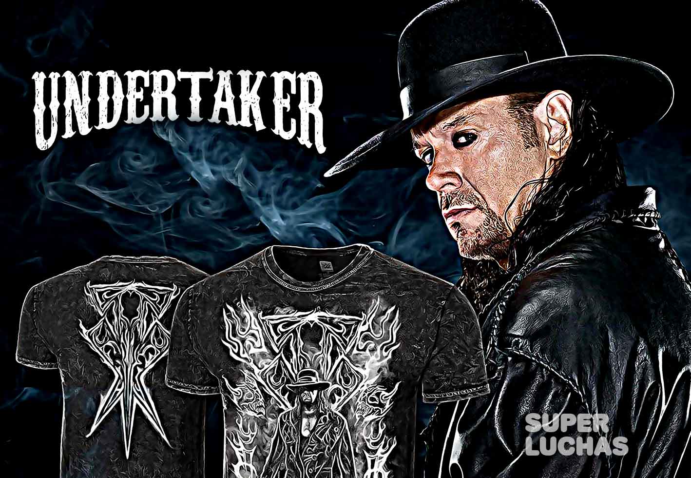 Aunque no estuvo en SmackDown, hay nueva camiseta del Undertaker