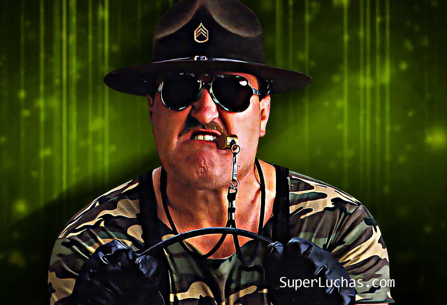 Se revela que el Sgt Slaughter nunca fue militar y hay caos
