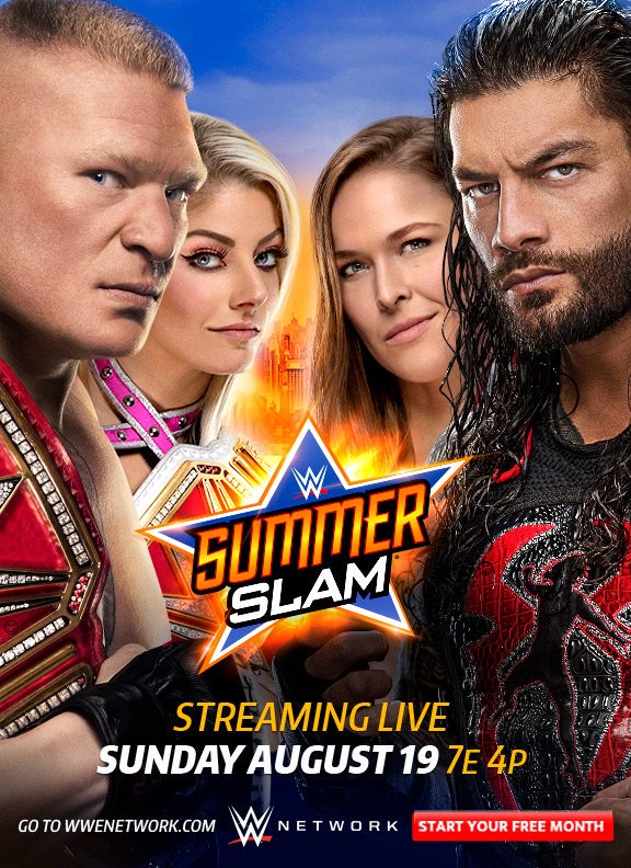 WWE se olvida de SmackDown en el póster de SummerSlam | Superluchas