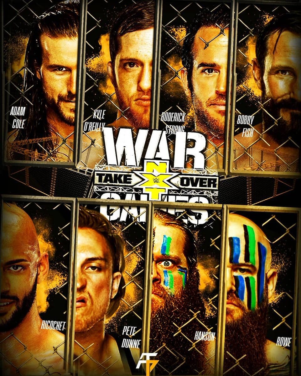 Resultados NXT TakeOver: WarGames 2 (17-11-18) — Inicia la carnicería ...