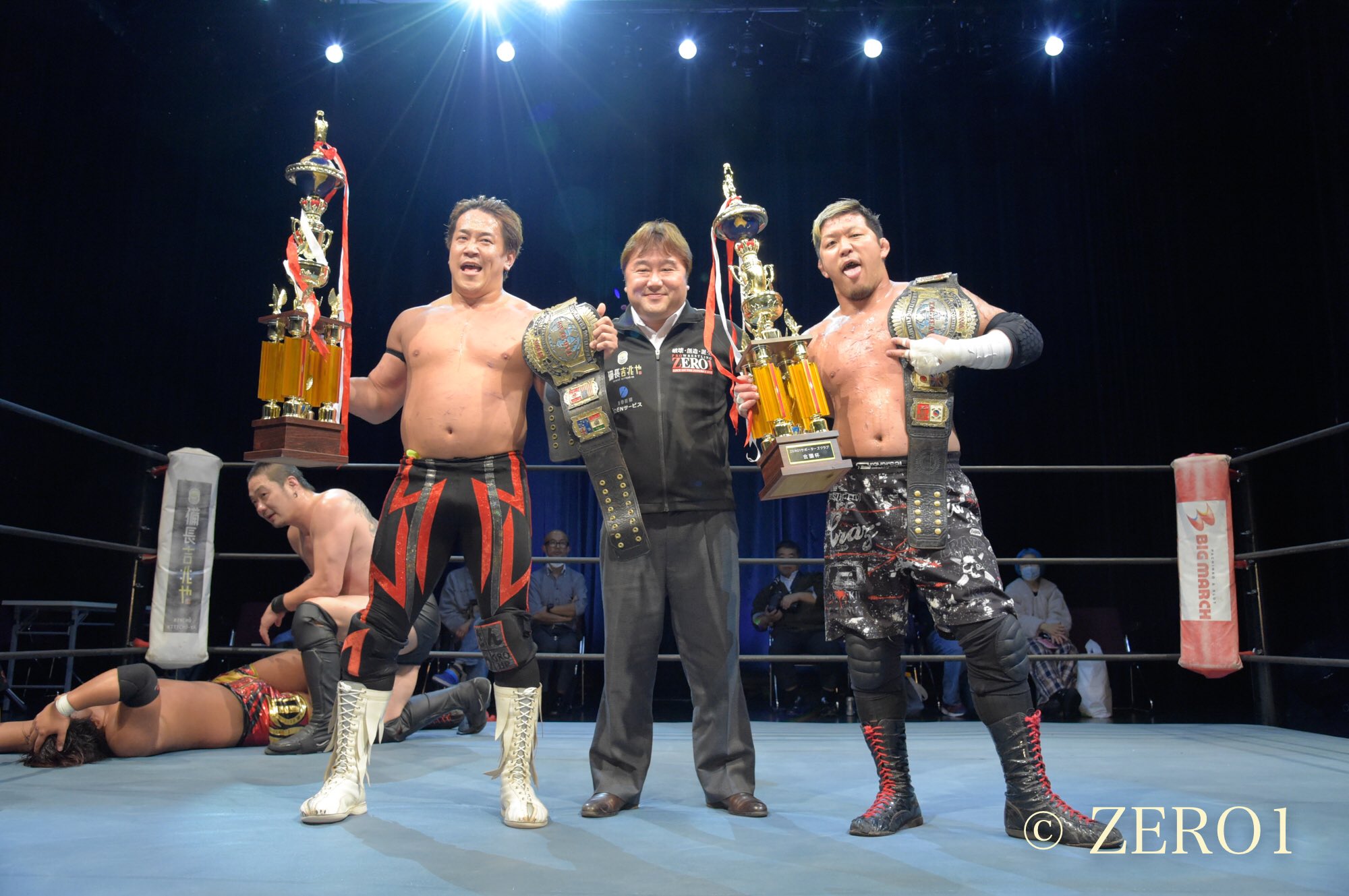 Zero1: Yuko Miyamoto y Masashi Takeda siguen como campeones | Superluchas