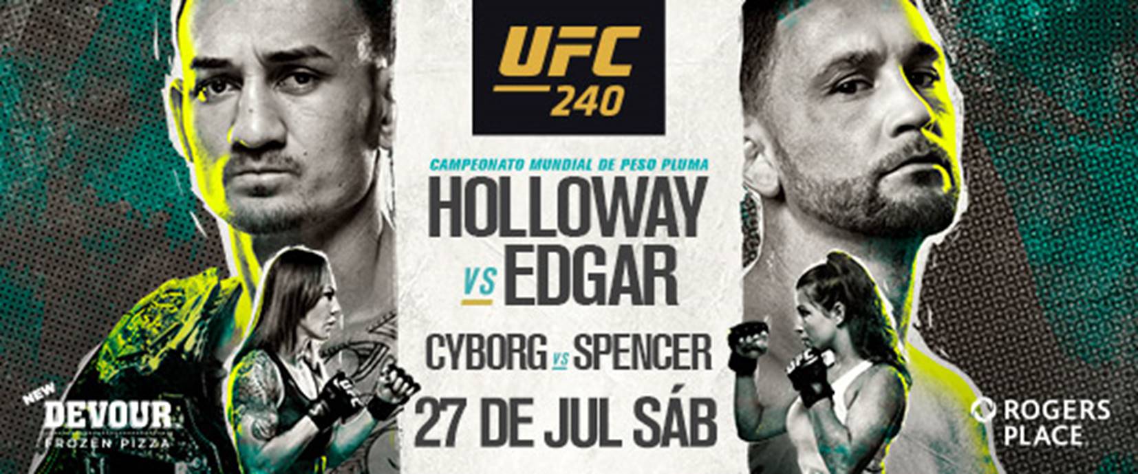 Todo listo para UFC 240: Max Holloway vs. Frankie Edgar | Superluchas