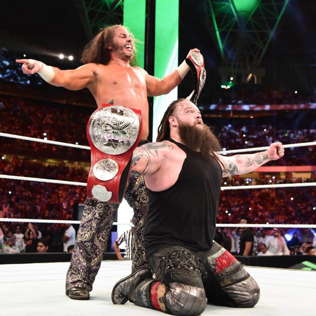 Bray Wyatt y Matt Hardy intercambian interesantes mensajes