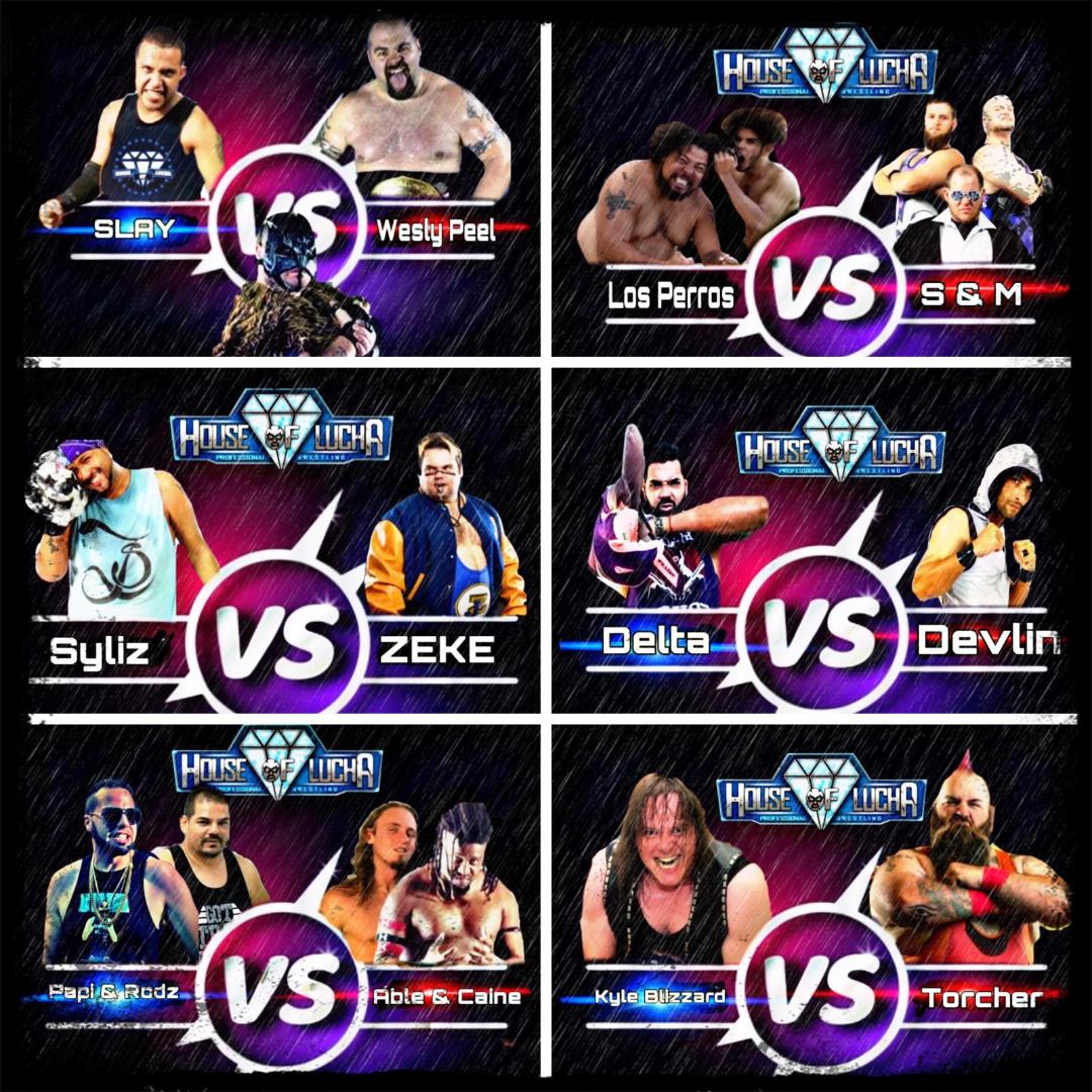 House of Lucha – Papi Nieves y Rodz vs Able y Caine en Florida ...