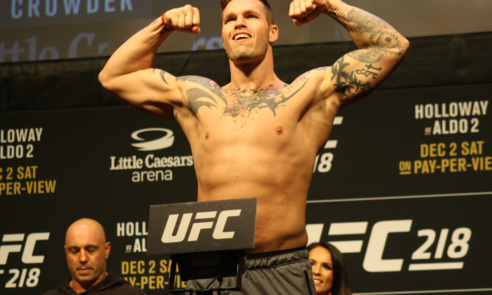 Allen Crowder se retira de las MMA: «Tengo problemas de memoria»