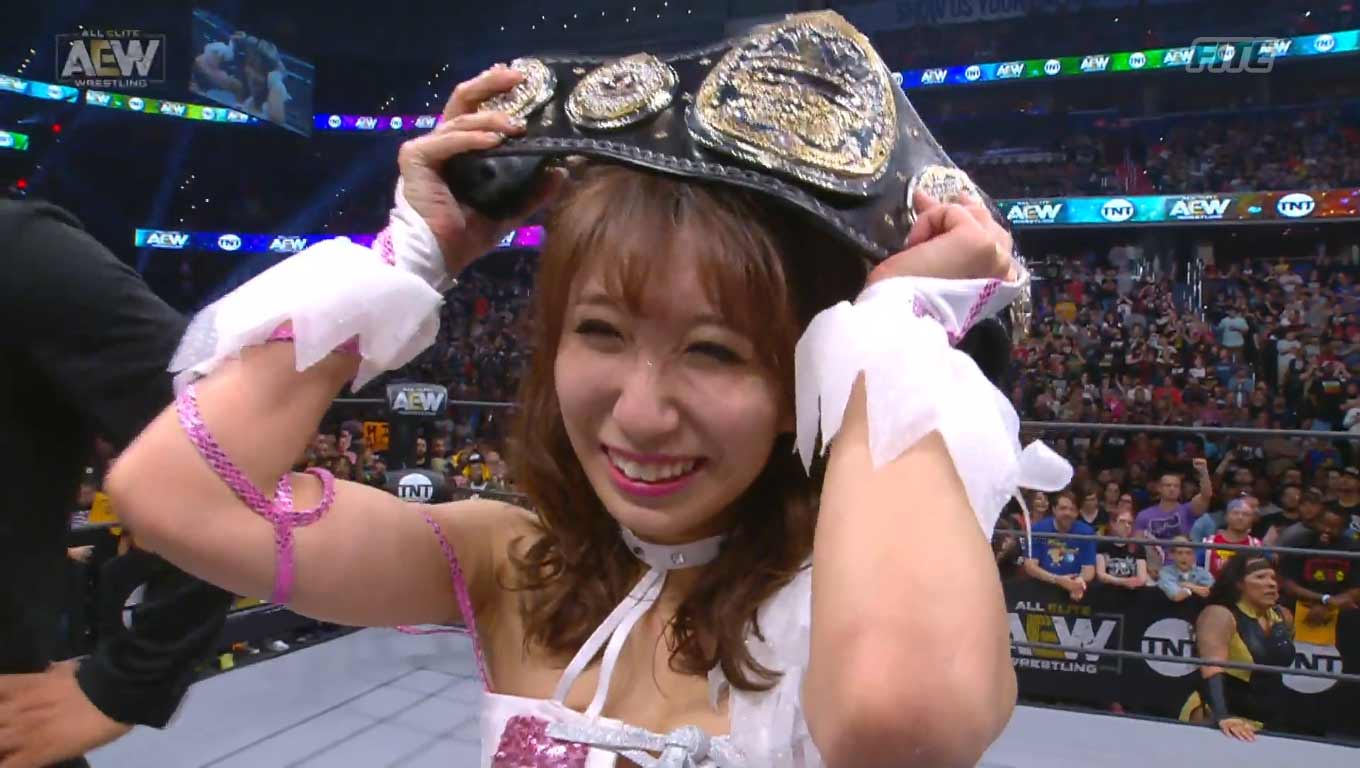 Riho Campeona Mundial AEW: La primera monarca | Superluchas
