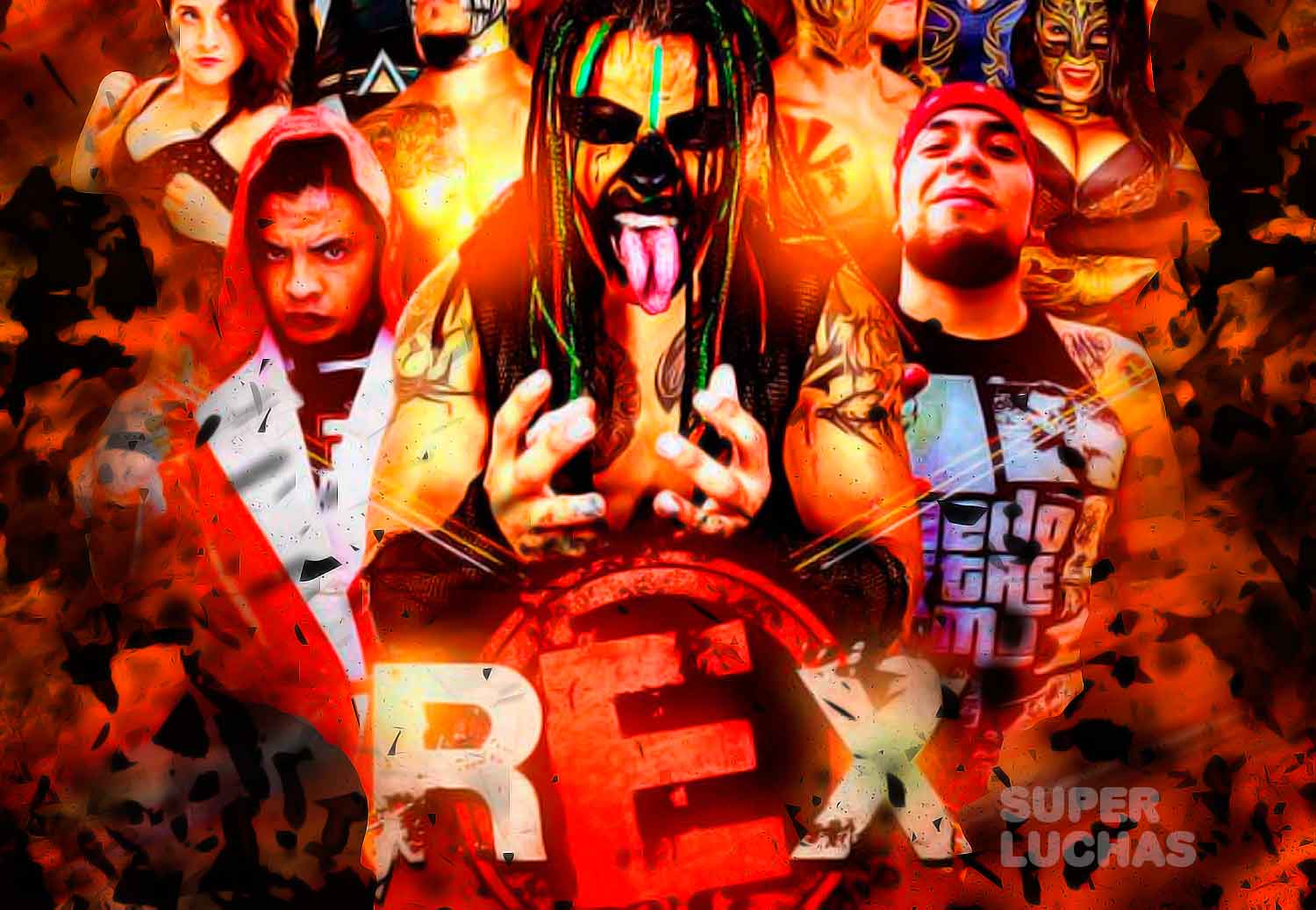 Lucha Libre Vanguardia enfrentará a la empresa REX (Red Extrema X ...