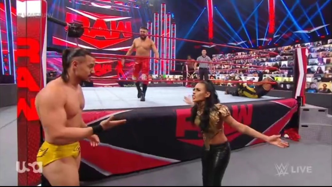 Tragedia mexicana: Ángel Garza abandona a Andrade en Raw | Superluchas