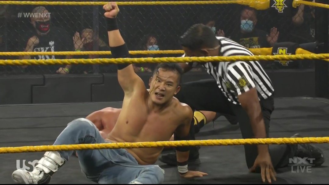 NXT: KUSHIDA vence a Velveteen Dream y Tommaso Ciampa | Superluchas