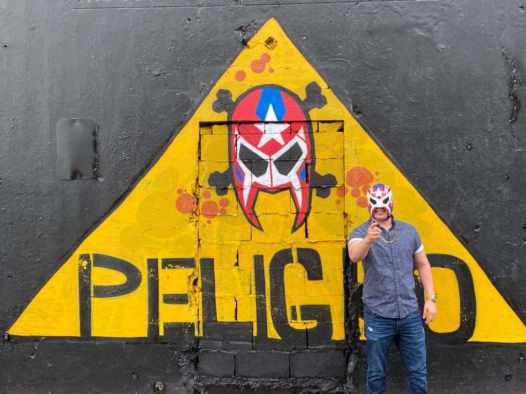«El Cubano» Rodrigo Garcia presenta su Mural en San Juan, Puerto Rico ...