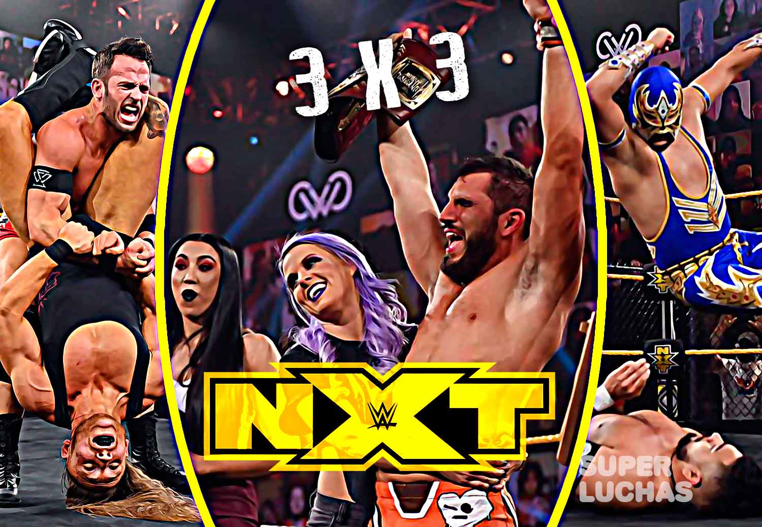 3 x 3: Lo mejor y lo peor de NXT 30 de diciembre 2020 | Superluchas