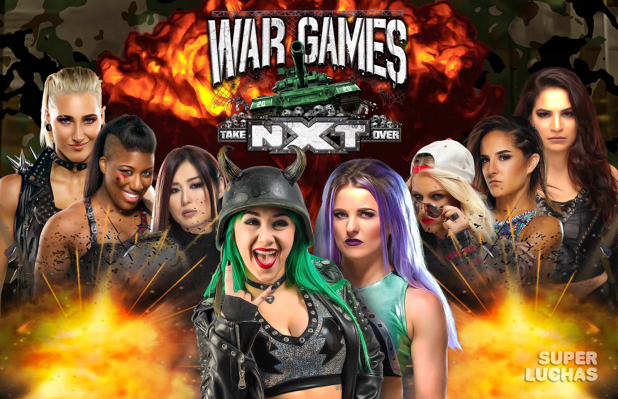NXT TAKEOVER: WARGAMES 2020 | Resultados en vivo | Juegos de Guerra | Superluchas