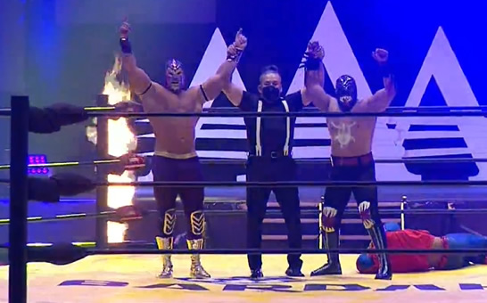 Se presentó el concepto de Marvel Lucha Libre en Triplemanía XXVIII ...