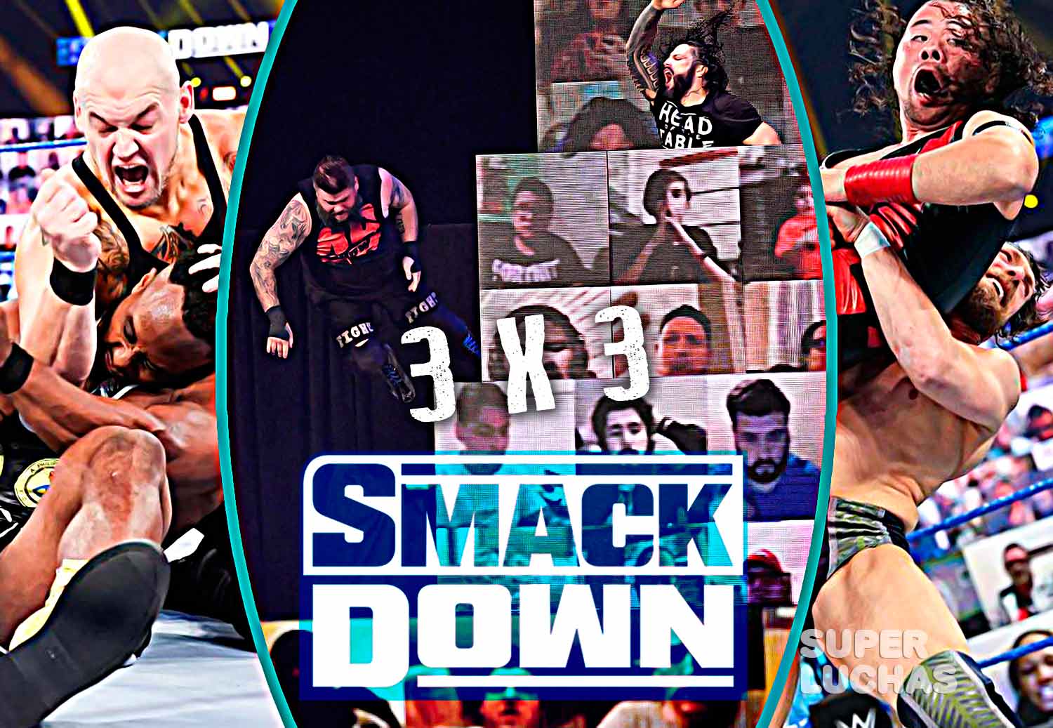 3 x 3: Lo mejor y lo peor de SmackDown 1 de enero 2021 | Superluchas