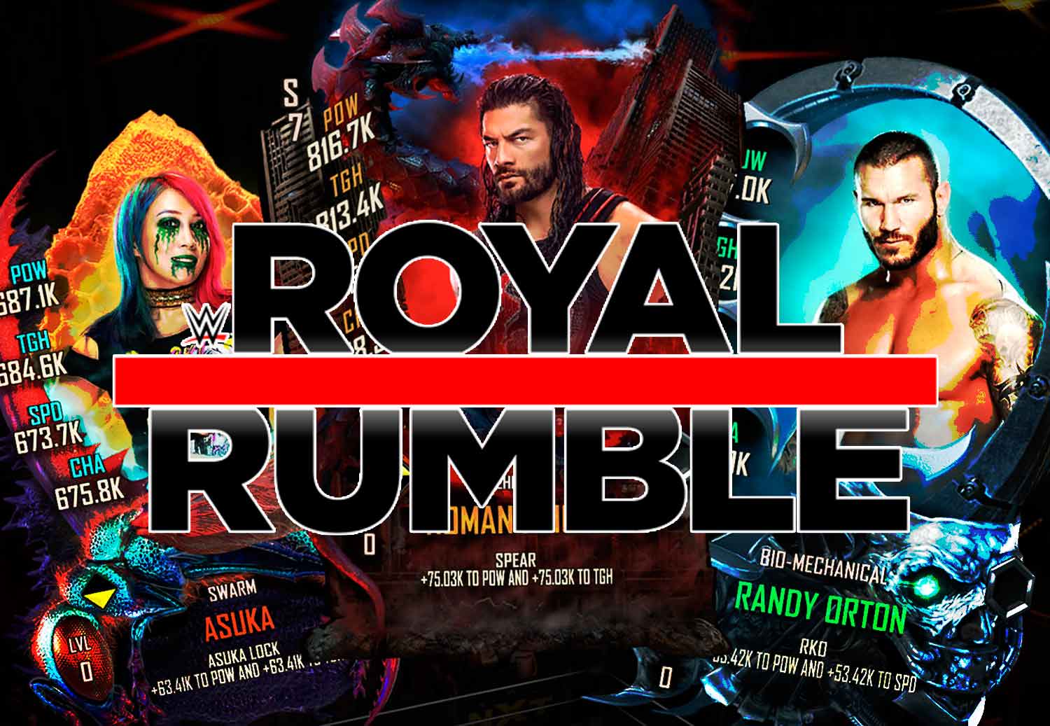 Disfruta del Royal Rumble con WWE SuperCard | Superluchas