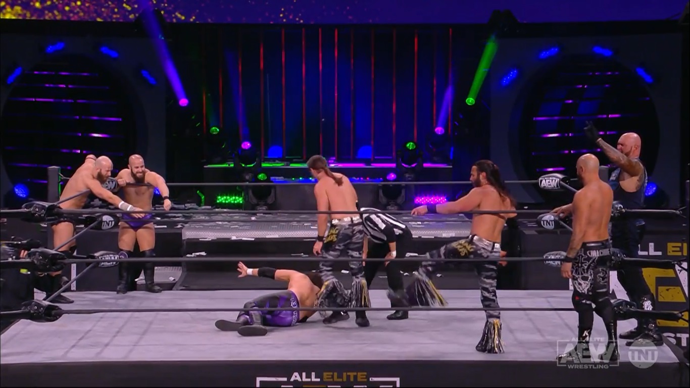 AEW DYNAMITE 27 de enero 2021 | Resultados en vivo | Young Bucks y Good ...