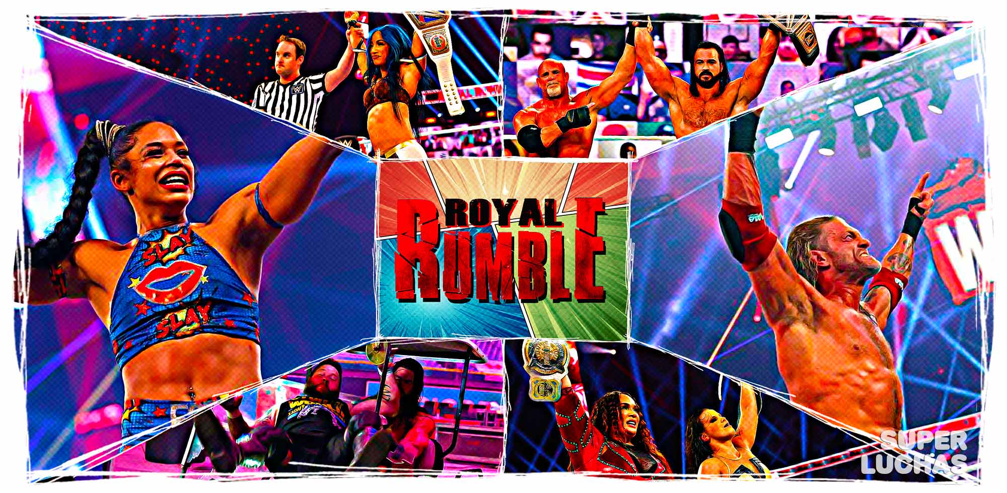 5 x 5: Lo mejor y lo peor de Royal Rumble 2021 | Superluchas
