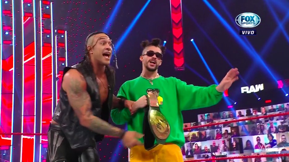 Bad Bunny le da a WWE 7 millones de visitas en 1 día | Superluchas