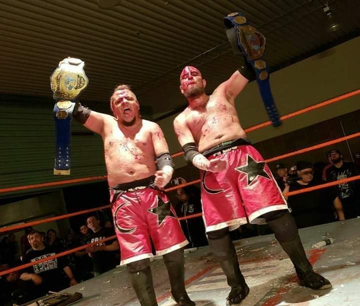 Cíclope y Miedo Extremo, casi tres años como Campeones de Parejas GCW ...