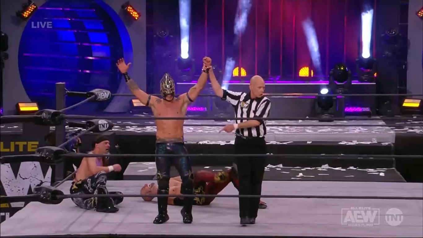 Penta el Zero M, Rey Fénix y Laredo Kid logran gran victoria en AEW ...