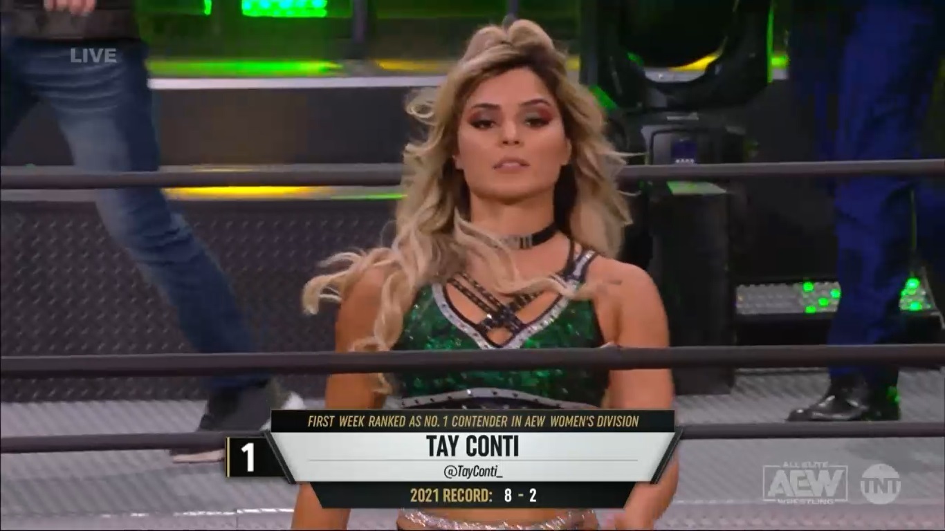 Tay Conti venció a Nyla Rose en AEW Dynamite | Superluchas