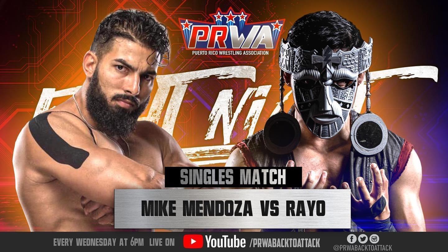 PRWA Fight Night 2 Episodio 6 – Mike Mendoza se enfrenta a Rayo ...
