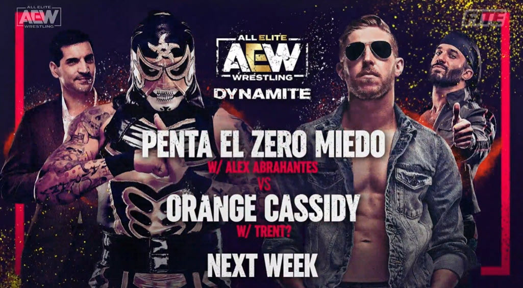 Penta el Zero M y Orange Cassidy lucharán en AEW Dynamite | Superluchas