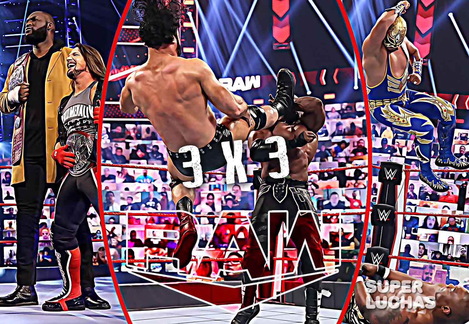 3 x 3: Lo mejor y lo peor de WWE Raw 3 de mayo 2021 | Superluchas