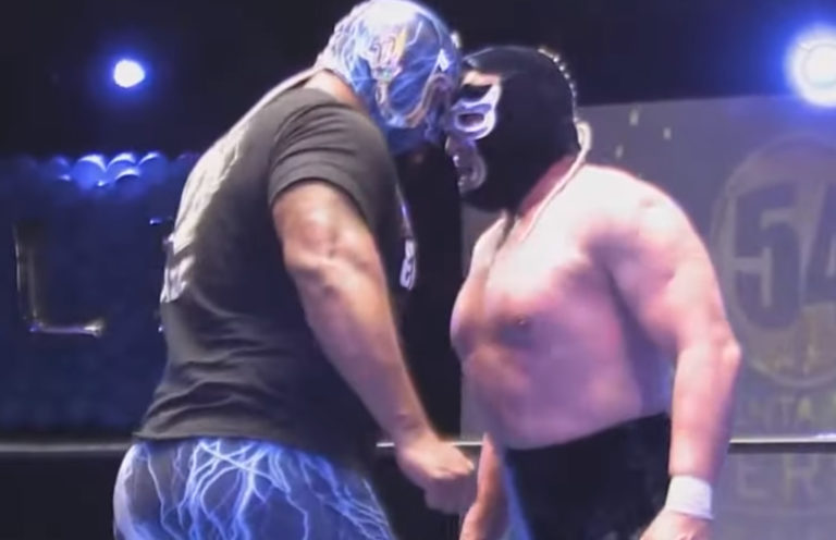 DMT Azul llegó a retar a Blue Demon Jr. en la López Mateos | Superluchas