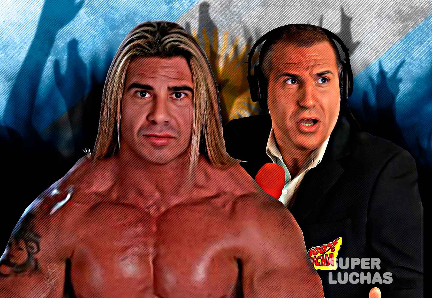 Vicente Viloni y Eduardo Husni nos llevan tras bambalinas de 100% Lucha ...