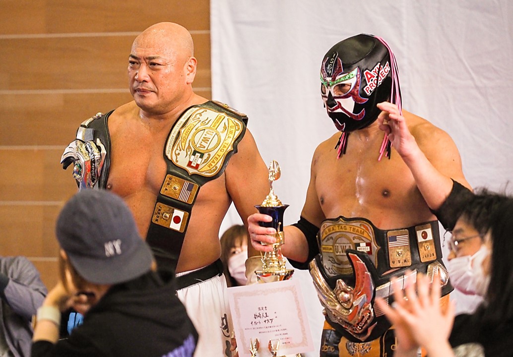 Michinoku Pro: «Golden Week Tour 2021» Sasuke y Shinzaki, campeones ...