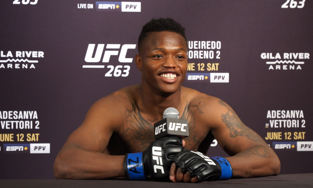 Terrance McKinney regresa en enero para UFC 283 | Superluchas