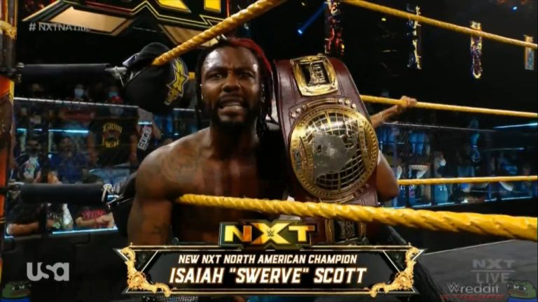 El Universo NXT reacciona a la coronación de Isaiah «Swerve» Scott ...