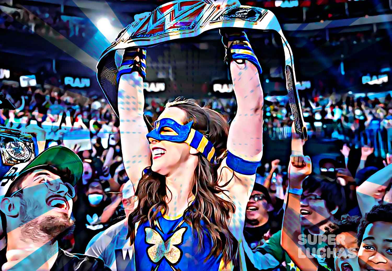 Nikki A.S.H. llora en el escenario de SummerSlam 2021 | Superluchas