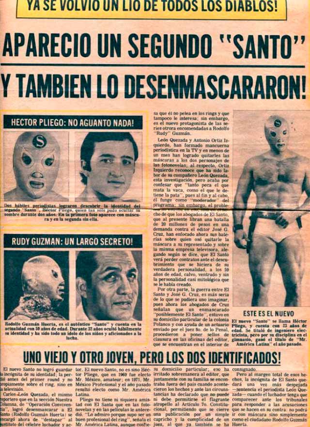Falleció Héctor Pliego, el segundo Santo de las historietas | Superluchas
