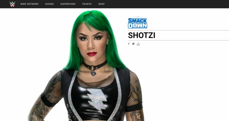 Adiós a Blackheart: WWE acorta el nombre de Shotzi | Superluchas