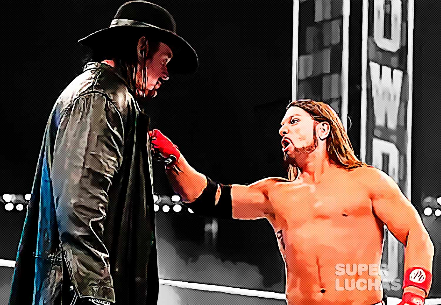 The Undertaker y AJ Styles intercambiaron regalos tras WrestleMania 36 ...